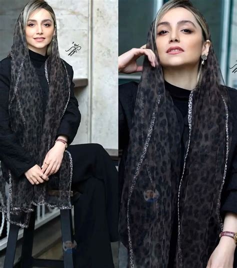 نازنین بیاتی با شالی که از لایه پوست رویی پلنگ است بیوگرافی و نقاشی