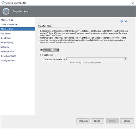 Custom Database Query Based Monitors In System Center Management Pack