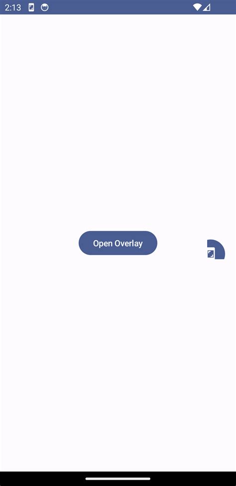 Android System Wide Screen Overlay A Draggable Ui Element In Compose