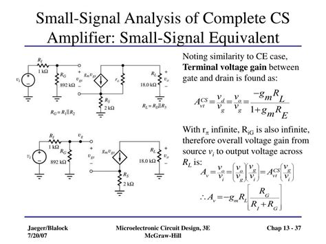 Ppt Chapter 13 Small Signal Modeling And Linear Amplification Powerpoint Presentation Id5876950
