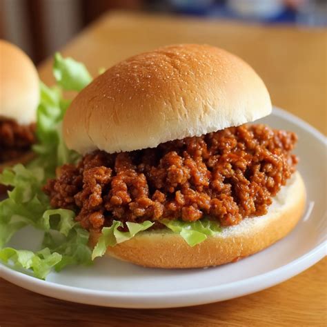 Easy Homemade Sloppy Joes