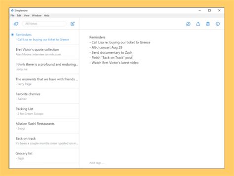 17 Free Note Taking Software For Windows Evernote Alternatives
