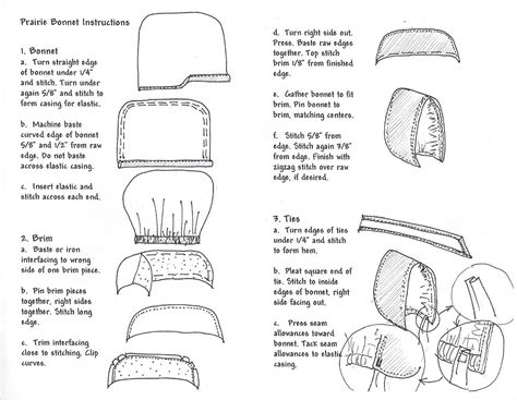 Pioneer Bonnet Pattern Free Web Visit For Free