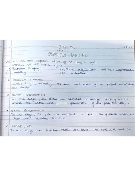 Class 9 Ai Project Cycle Pdf