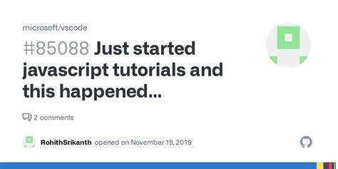 Just Started Javascript Tutorials And This Happened Knowledge On VScodes Null Help Issue