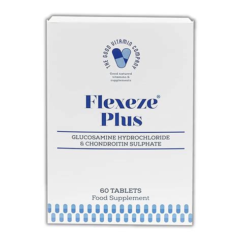 Flexeze Plus 60 Tablets Advanced Bone And Joint Care Dietary
