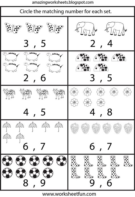 Perfect Numbers Worksheets For Preschoolers Dr Seuss Reading Comprehension