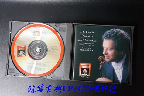 Emi天使 《巴赫：六首小提琴无伴奏鸣与组曲》 帕尔曼（2cd）lkll 古典发烧cd唱片 古典lp、cd唱片行 音响贵族网