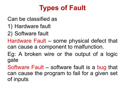 fault tolerance techniques pptx