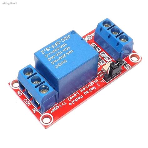 1 Way Relay Module With Optocoupler Isolation Supports High And Low Level Triggering 1 Way Relay