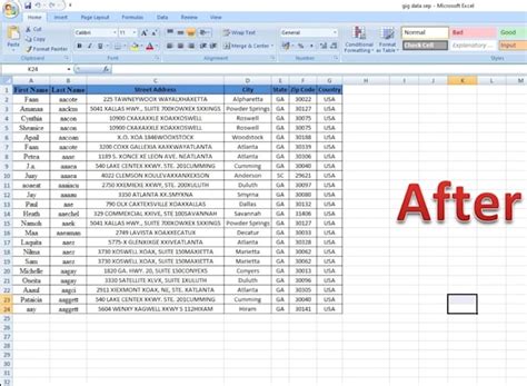Split Or Merge Data In Ms Excel By Sabinamulla Fiverr