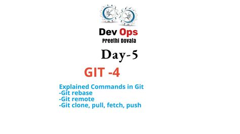 Day 5 Devops Live Training January 2024 Git 4 Youtube