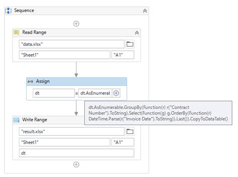 Grouping Data Table And Select Rows With Max Date Community Uipath