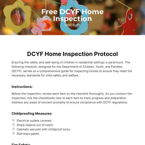 Free Home Inspection Checklist Templates Editable And Printable