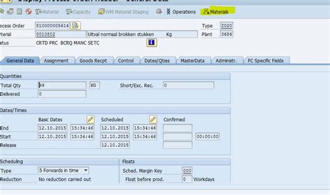 Solved Bapi For Cor1 Sap Community