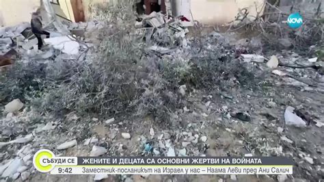 Зам посланикът на Израел у нас Жените и децата са основни жертви на