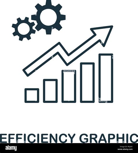 Efficiency Increase Graphic Icon Mobile Apps Printing And More Usage Simple Element Sing