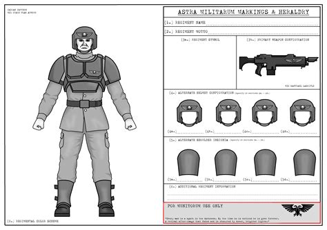 Imperial Guard Custom Regiment Template Psd In Comments Rwarhammer