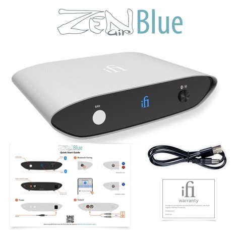 Ifi Zen Air Blue Wireless Bluetooth Dac Receiver Streamer Ifi Singapore