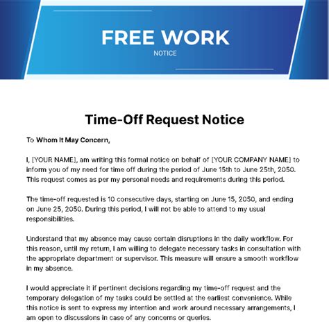 Free Work Templates To Edit Online