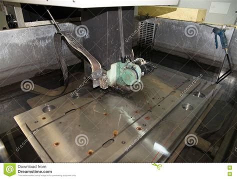 Machine Tools With Computer Numerical Control CNC Stock Image Image
