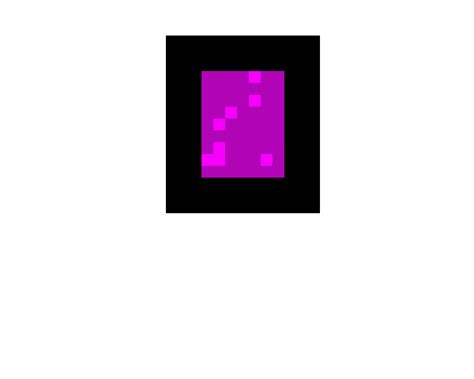 How To Draw Minecraft Nether Portal