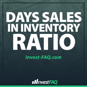 Day Sales In Inventory Ratio Formula Example Analysis Guide
