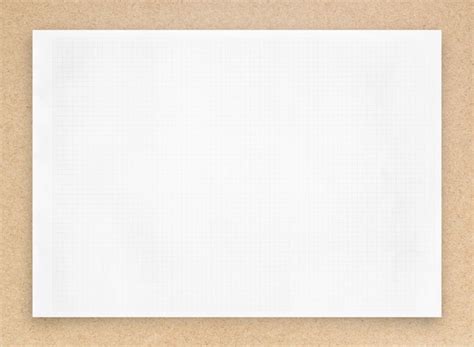 그리드 선 패턴으로 백서 시트입니다 프리미엄 사진