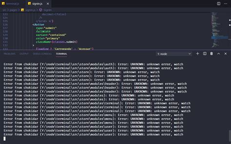 Error From Chokidar Error Unknown Unknown Error Watch Issue Facebook React Github