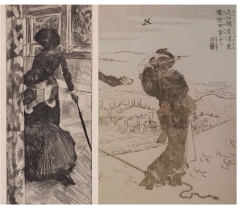 「北斎とジャポニスム」展の西洋版画（国立西洋美術館） 東京でカラヴァッジョ 日記