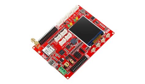 บอร์ดพัฒนา Elecrow Lr1262 ที่ใช้ Raspberry Pi Rp2040 และโมดูล Sx1262 Lorawan พร้อมหน้าจอ Lcd 1 8