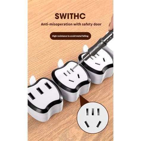 Extension Cord With Usb Port High Power Multi Switch Usb Power Strip Socket Cable Length 3m