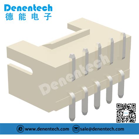 Denentech Ph Dual Row Straight Smt 2 0mm 4 Pin Wafer Connector With Lock Denentech Electronic