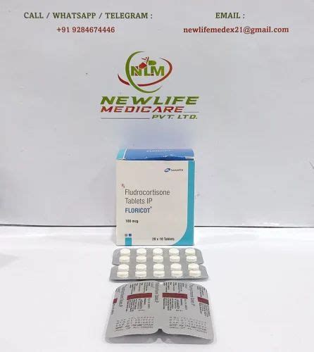 Fludrocortisone Tablet 100 Mcg Floricot At Rs 145 Sadar Nagar