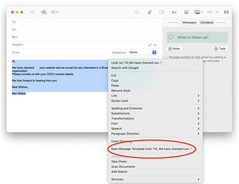 How Do I Create And Use Message Templates
