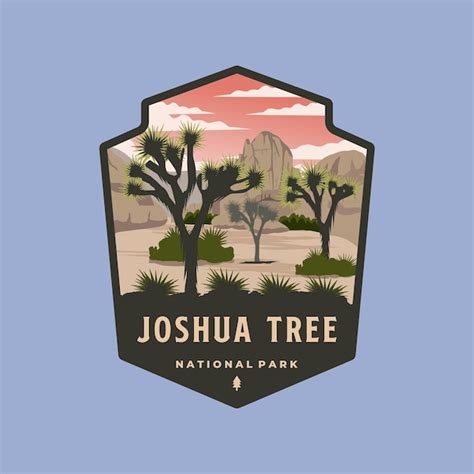 Premium Vector Joshua Tree National Park Logo Vector Patch