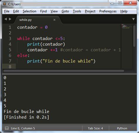 Programación tecnología y seguridad Bucle While en Python