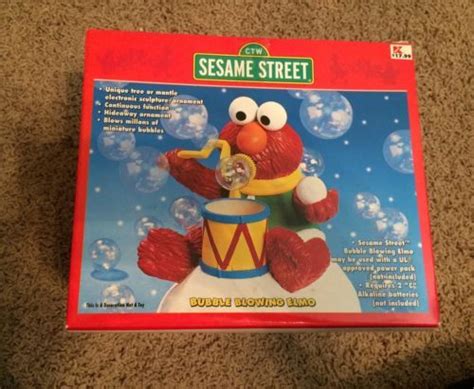 Sesame Street Elmo Bubble Blower Christmas Decoration 1568790654
