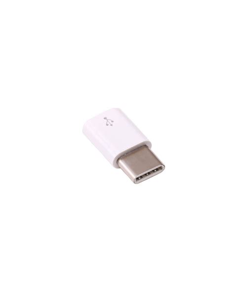 Raspberry Pi Micro USB To USB C Adapter Branco Cabos E Adaptado