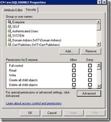 Granting A SQL Service Account Permissions To Create SPNs SQL Masters Consulting