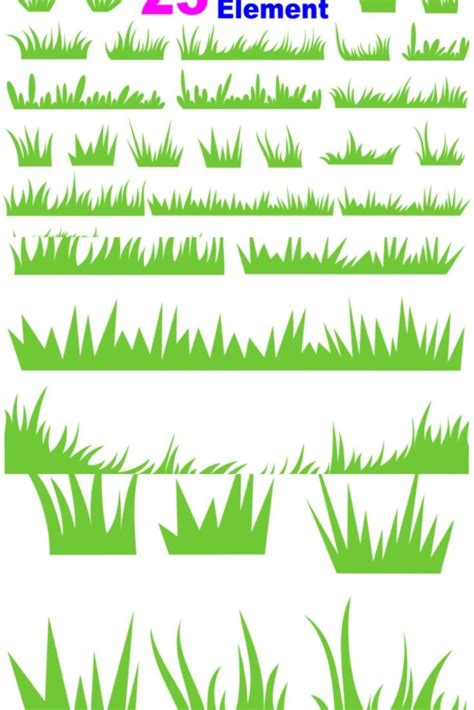 Grass Graphic By Cyudeshbuhu · Creative Fabrica In 2024 Grass