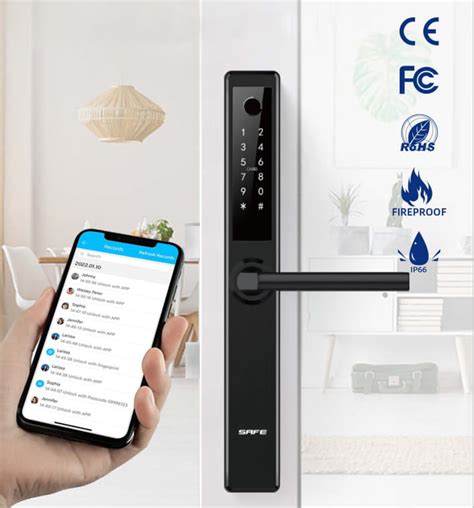 Zamek szyfrowy, na kartę zbliżeniową, biometryczny SmartLock 30mm ...