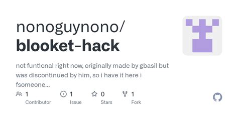 GitHub Nonoguynono Blooket Hack Not Funtional Right Now Originally Made By Gbasil But Was