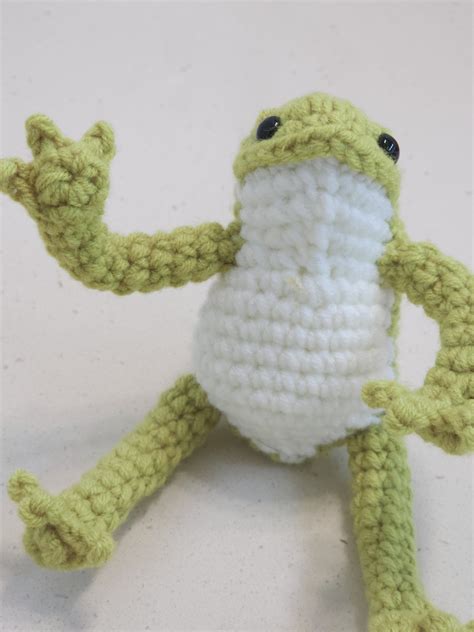 더쿠 코바늘 뜨개구리