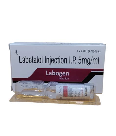 Labetalol Hydrochloride Tablet 50 Mg At ₹ 1600 Box In Jaipur Id 2853614410462
