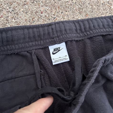 New School 00s Faded Nike Sweatpants Tagged X Large Depop