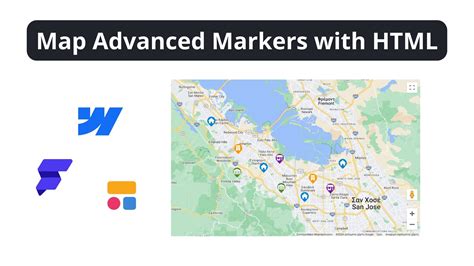 Web Map Advanced Markers With HTML