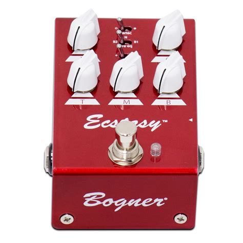Bogner Ecstasy Red Mini Angel City Guitars