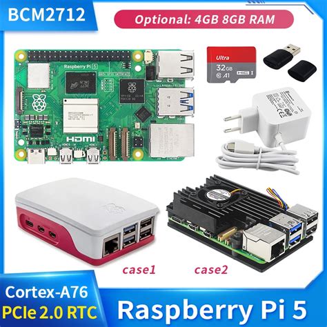 Raspberry Pi 5 4g 8g Ram Bcm2712 2 4 Ghz Videocore Vii Gpu 4kp60 Pcie 2 Raspberry Pi 5 4g 8g Ram Bcm2712 2 4 Ghz Videocore Vii Gpu 4kp60 Pcie 2