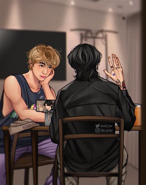 Pin By Vkook On Taekook Fanart Taekook Jeon Jungkook Photoshoot